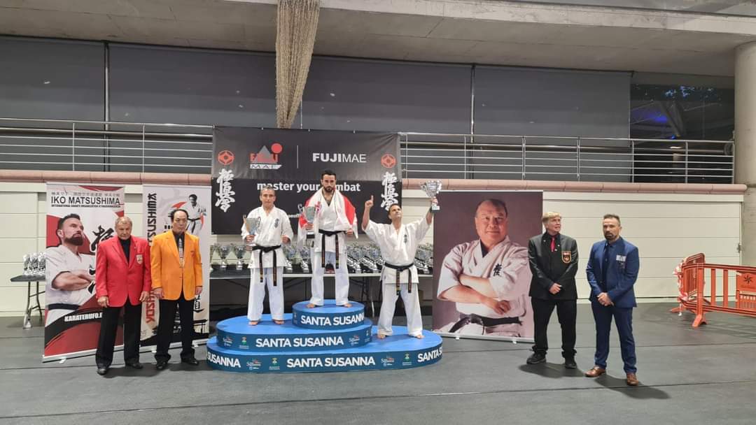 3º en el Europeo Kata Master - KARATE SAITO DOJO